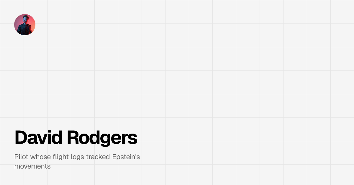 David Rodgers | Stephen M. Walker II