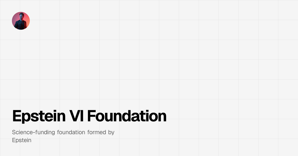 Epstein VI Foundation | Stephen M. Walker II