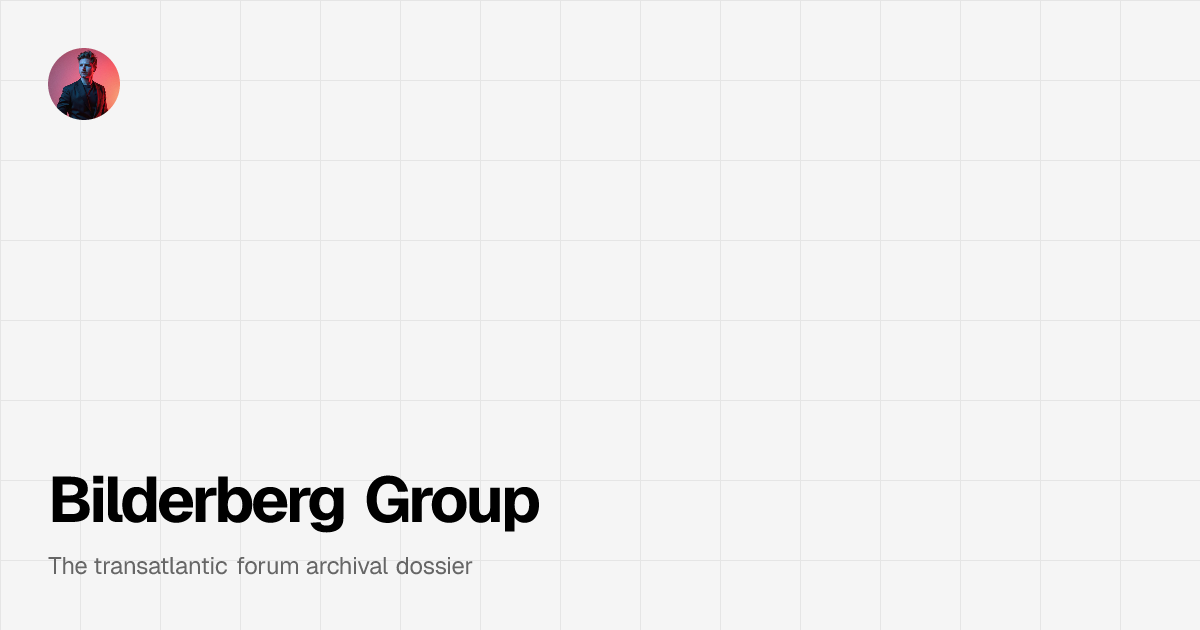 Bilderberg Group | Stephen M. Walker II